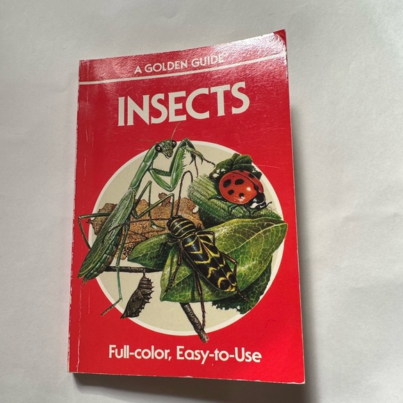 golden press | Accents | Insects Book Red Cover | Poshmark